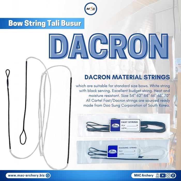 Cartel Dacron String (RS) - MAC Archery - Toko Alat Panahan Terlengkap