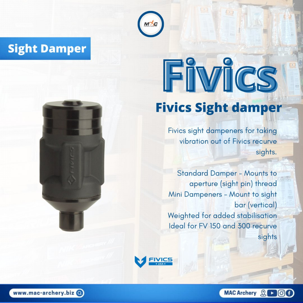 Fivics Sight Damper - MAC Archery - Toko Alat Panahan Terlengkap